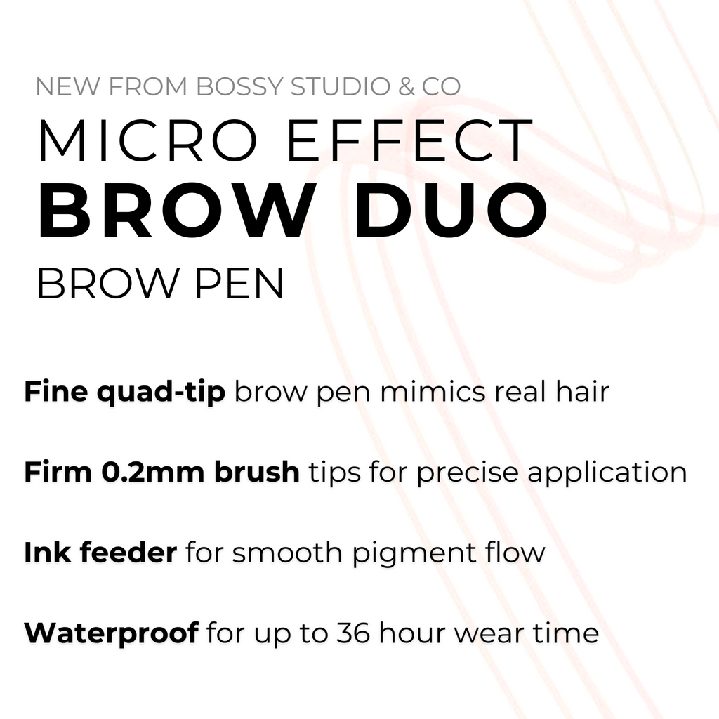 Micro-Effect Brow Duo Brow Pen – Bossy Studio & Co